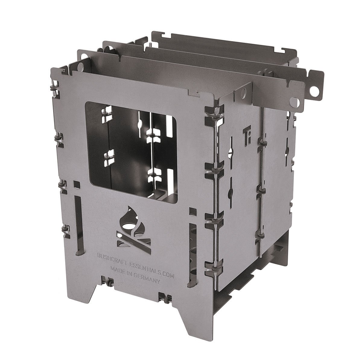 Bushcraft Essentials | Bushbox XL Titanium | Camping Wood Stove ...