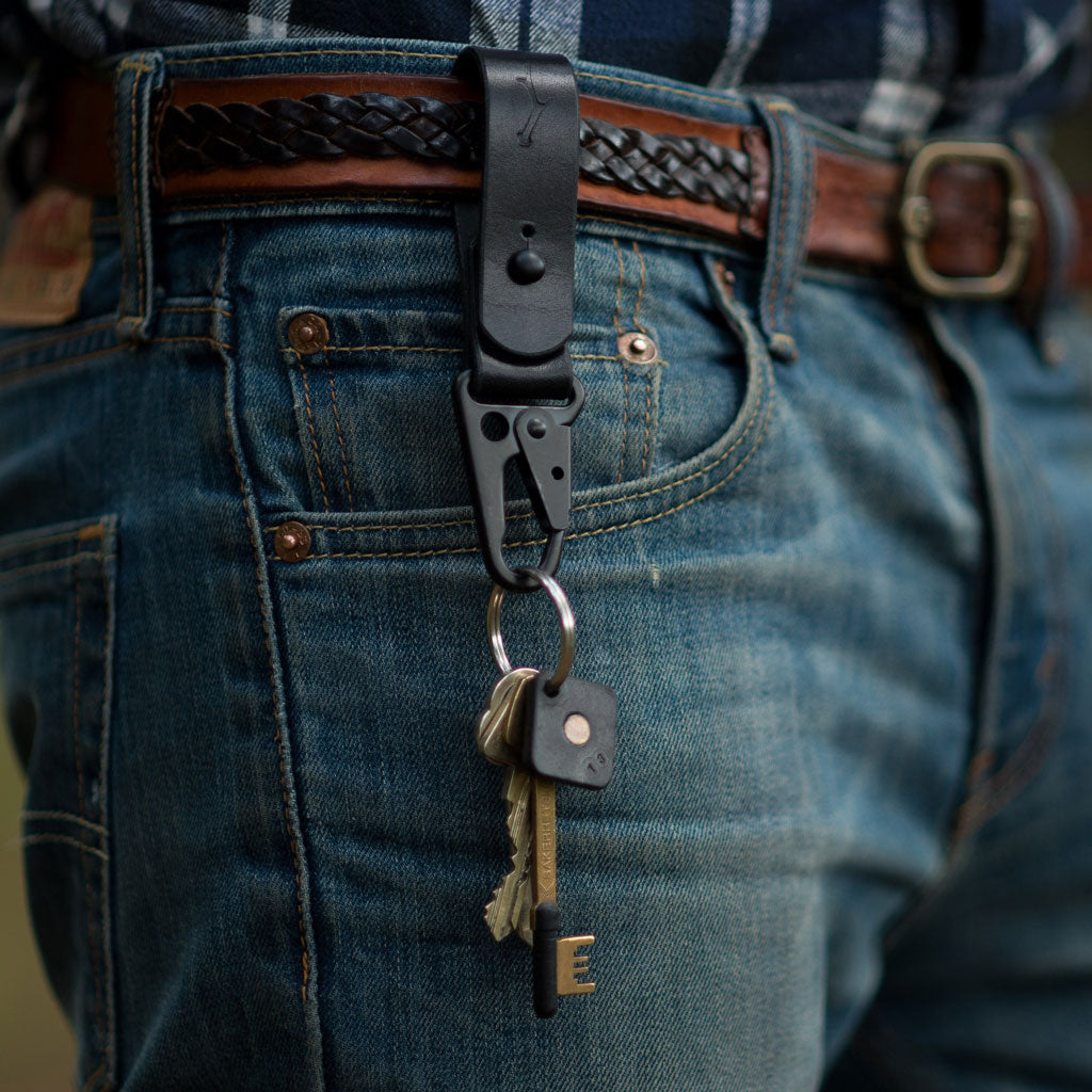 CRUD | Crud Keychain | Belt Key Loop | Black | WildBounds UK