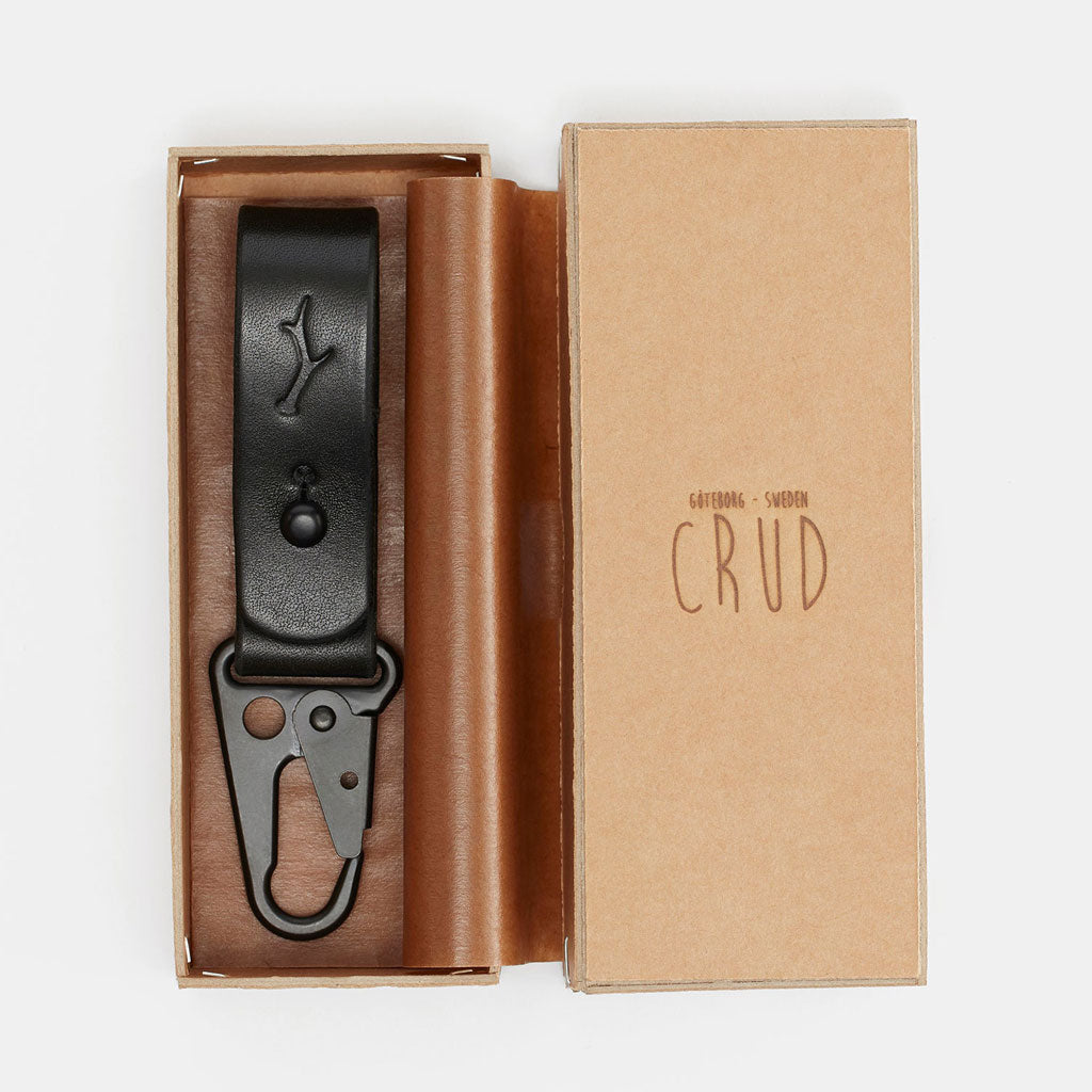 CRUD | Crud Keychain | Belt Key Loop | Black | WildBounds UK