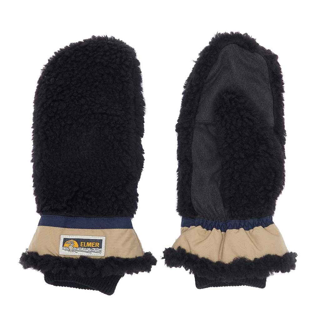 Elmer | Deep Pile Gloves | Wool Gloves | Khaki | WildBounds
