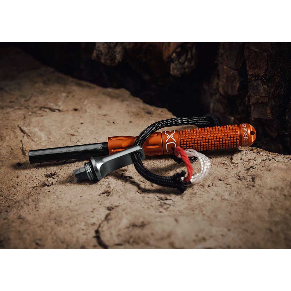 Exotac | nanoSTRIKER XL | Pocket Firesteel | Gunmetal | WildBounds