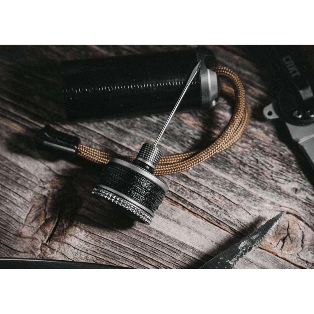 Exotac | ripSPOOL | Pocket Survival Kit | Gunmetal | WildBounds