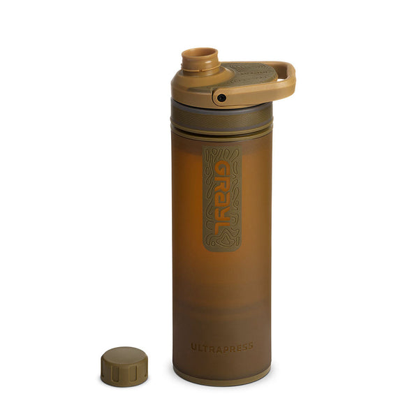 Grayl | UltraPress Water Purifier | Coyote Brown | WildBounds UK