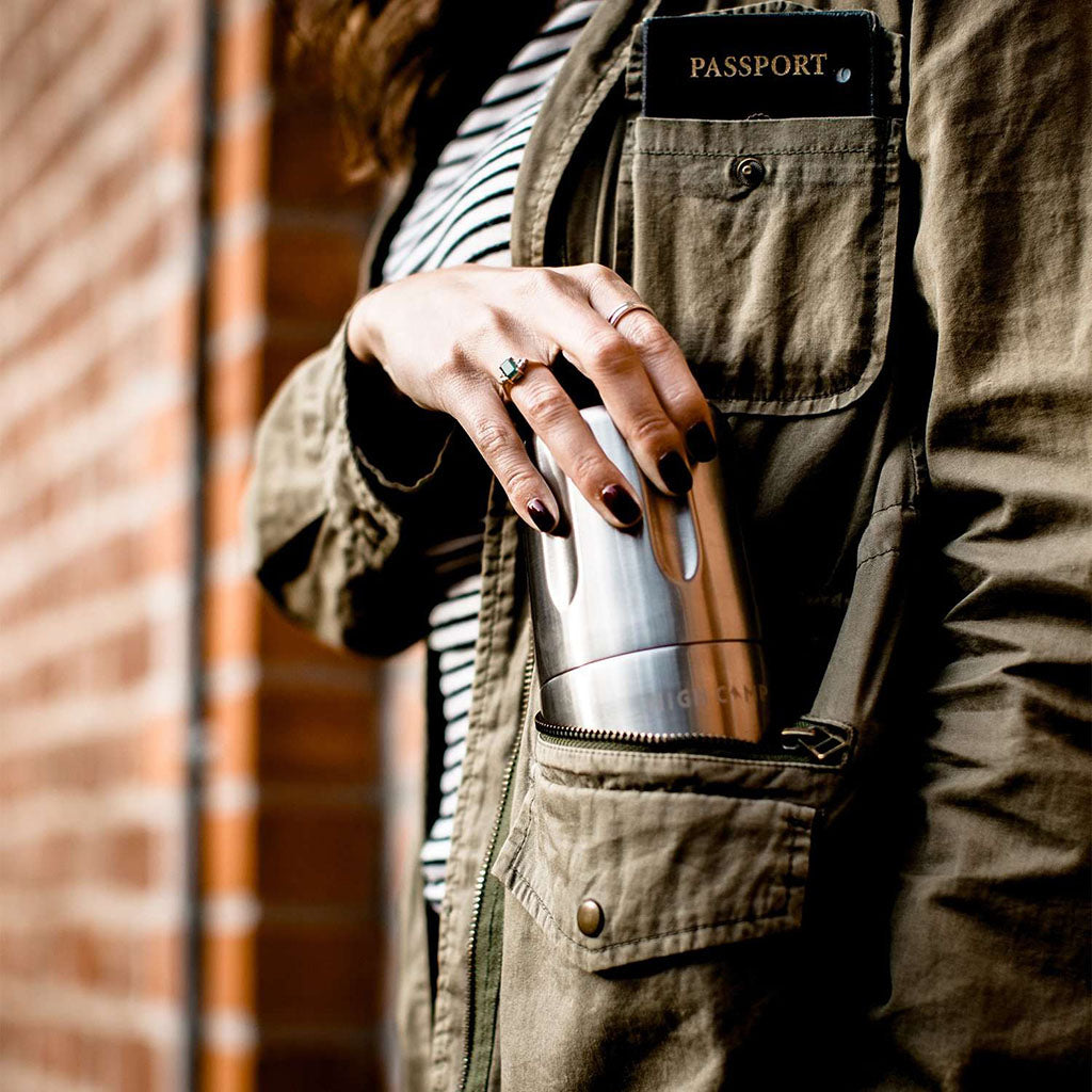 High Camp Flasks | Firelight 375 Flask | Stainless Steel Flask | Copper ...