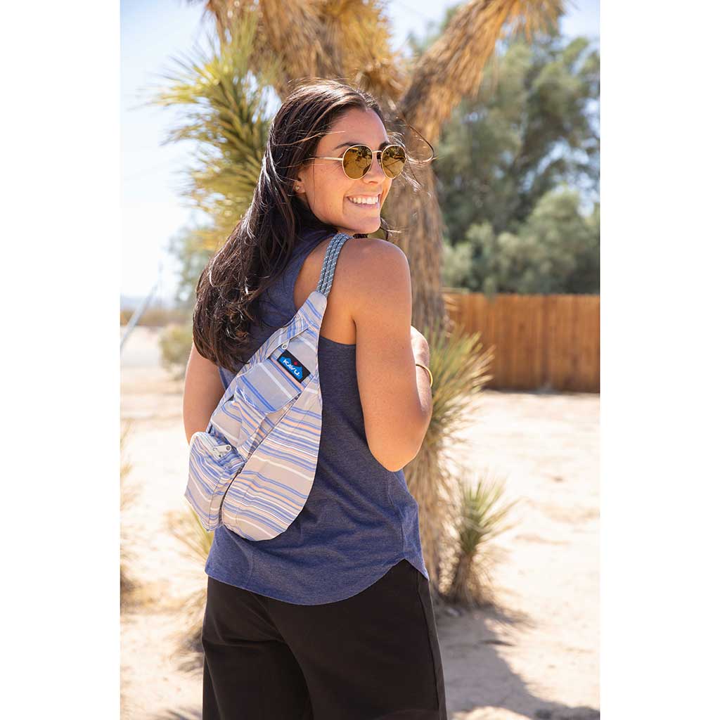 KAVU | Mini Rope Sling | Sling Backpack | Raven | WildBounds