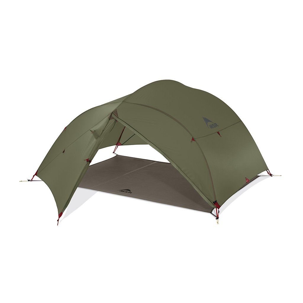 MSR | Mutha Hubba NX Tent V2 | 3 Person Camping Tent | Green - WildBounds