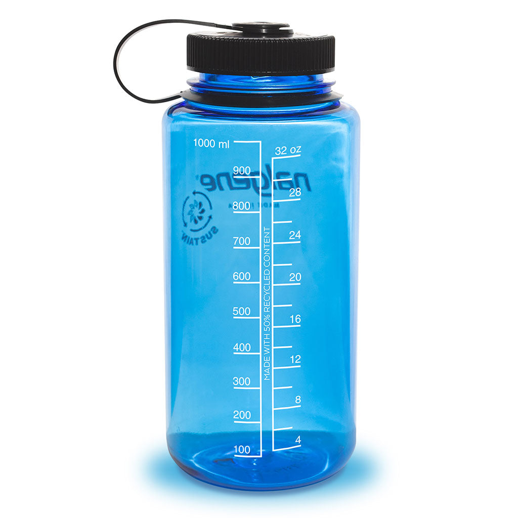 Nalgene | 1L Wide Mouth Tritan Sustain | Slate | WildBounds
