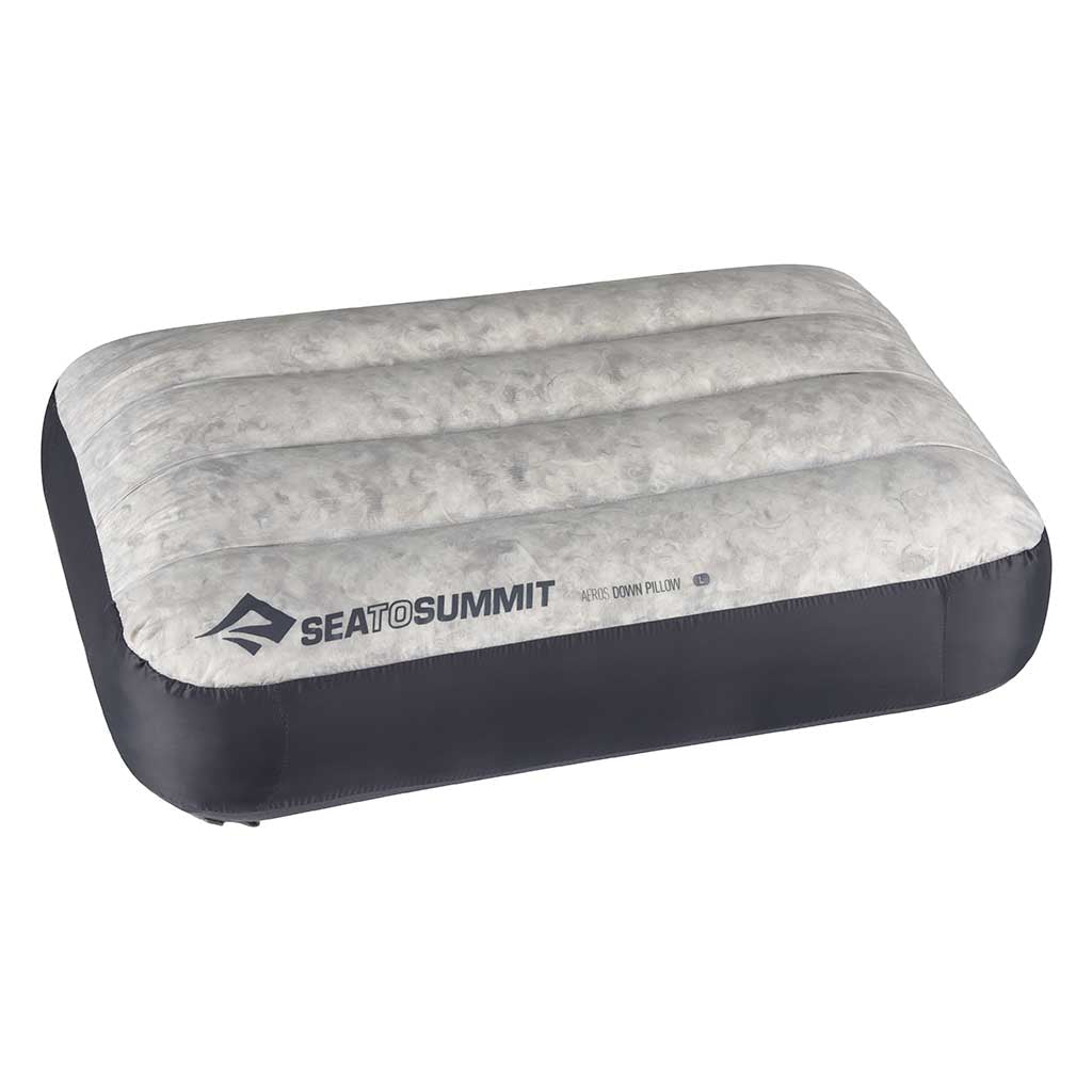 Sea to Summit | Aeros Down Pillow | Travel Pillow | Grey | WildBounds