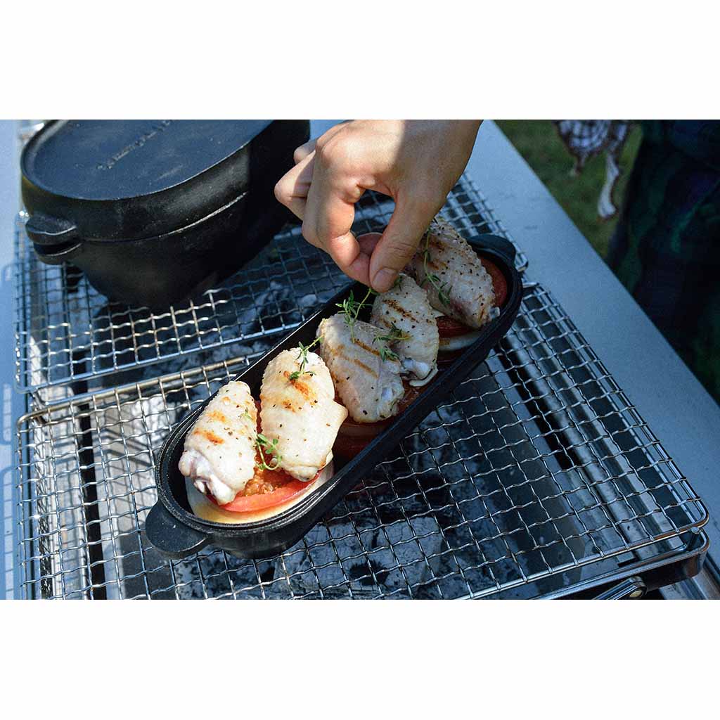 Snow Peak | Micro Pot Cast Iron Oven | Mini Dutch Oven | WildBounds