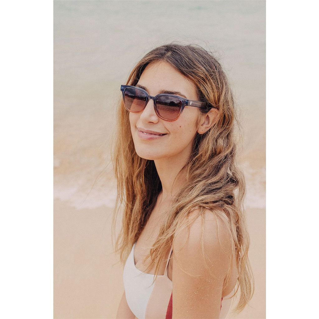 Sunski | Miho | Sustainable Sunglasses | Dawn Terra Fade UK - WildBounds